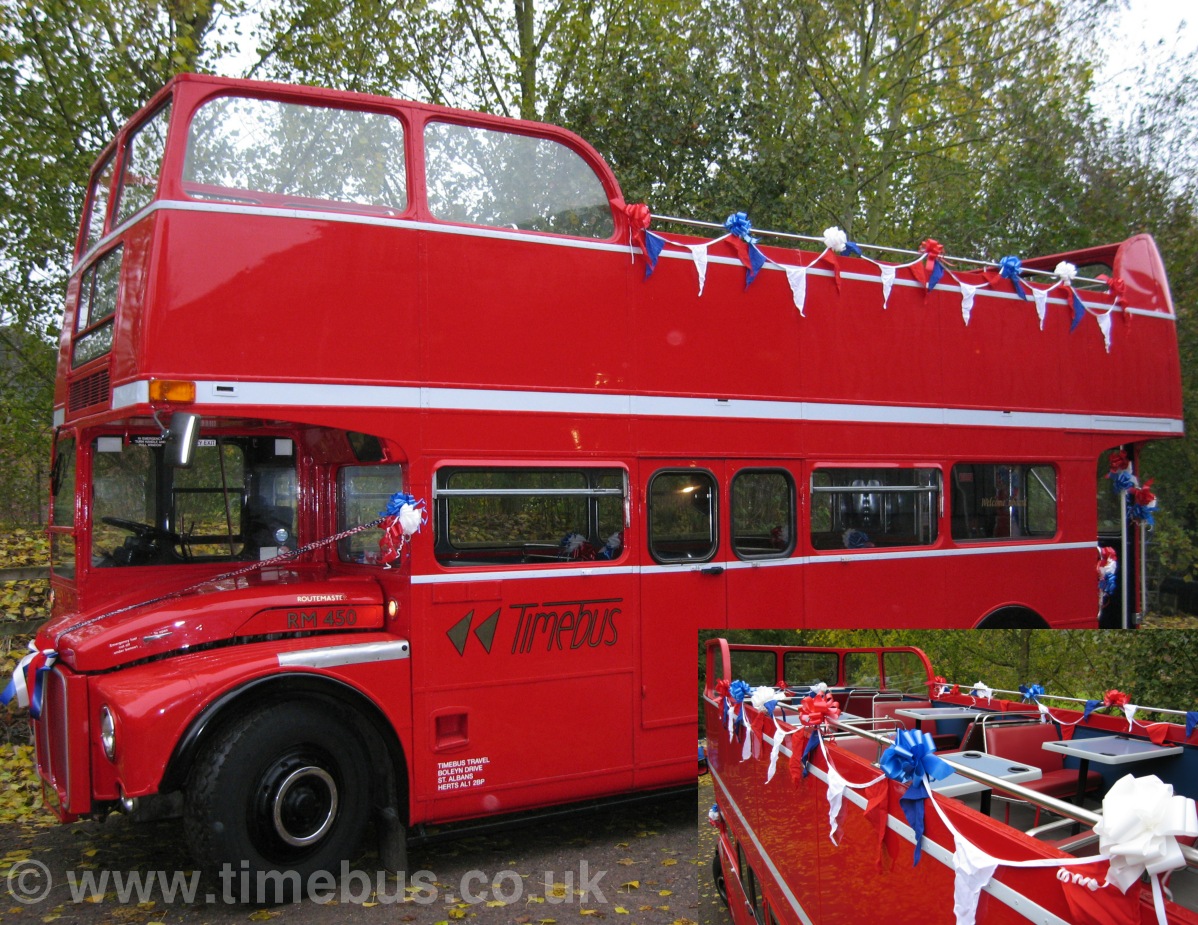 Bespoke Interior Bus Decoration- Timebus